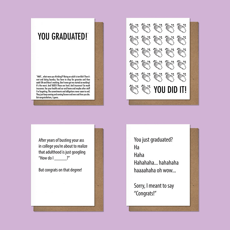 Graduation + Congratulations – Pretty Alright Goods