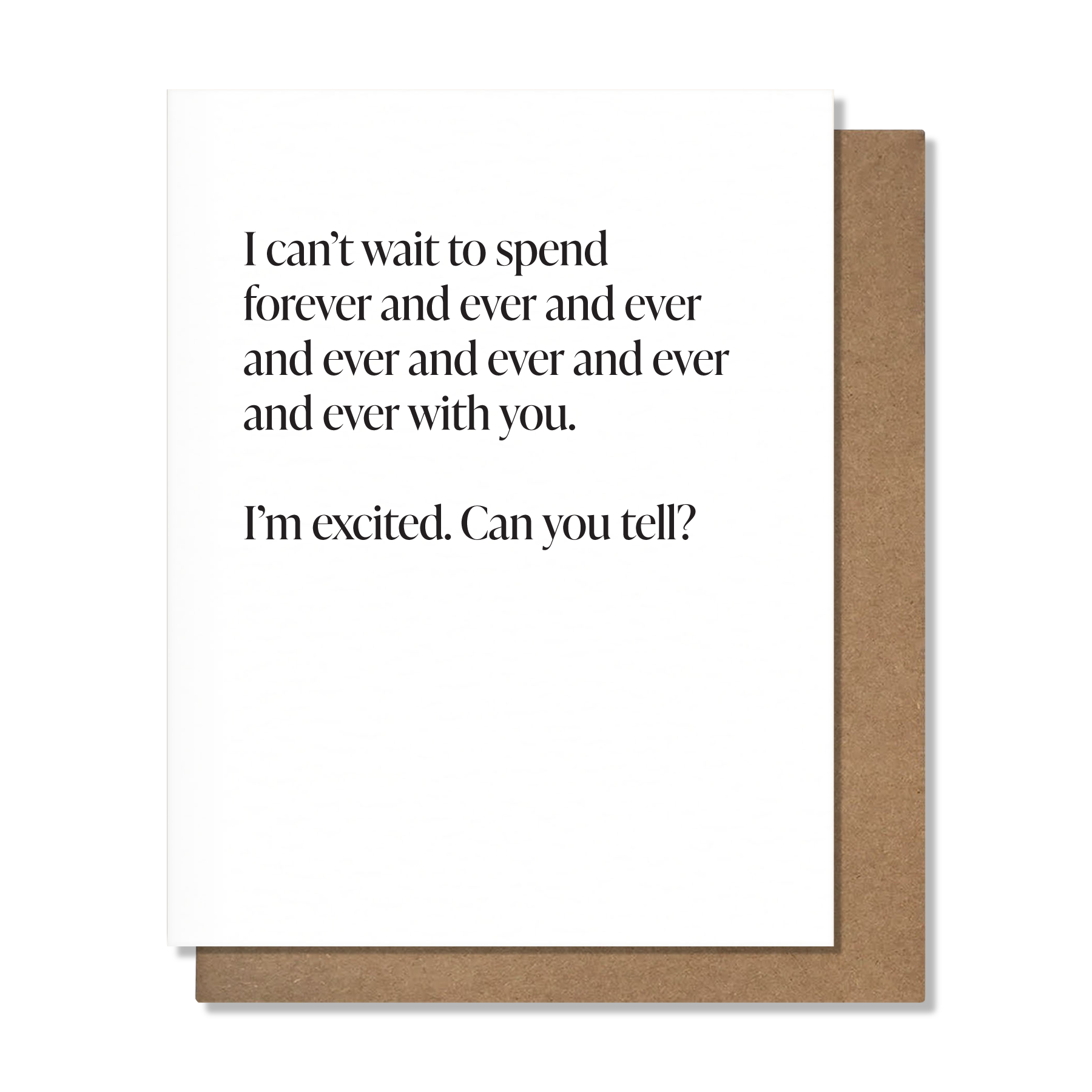 Forever and Ever Card | Pretty Alright Goods