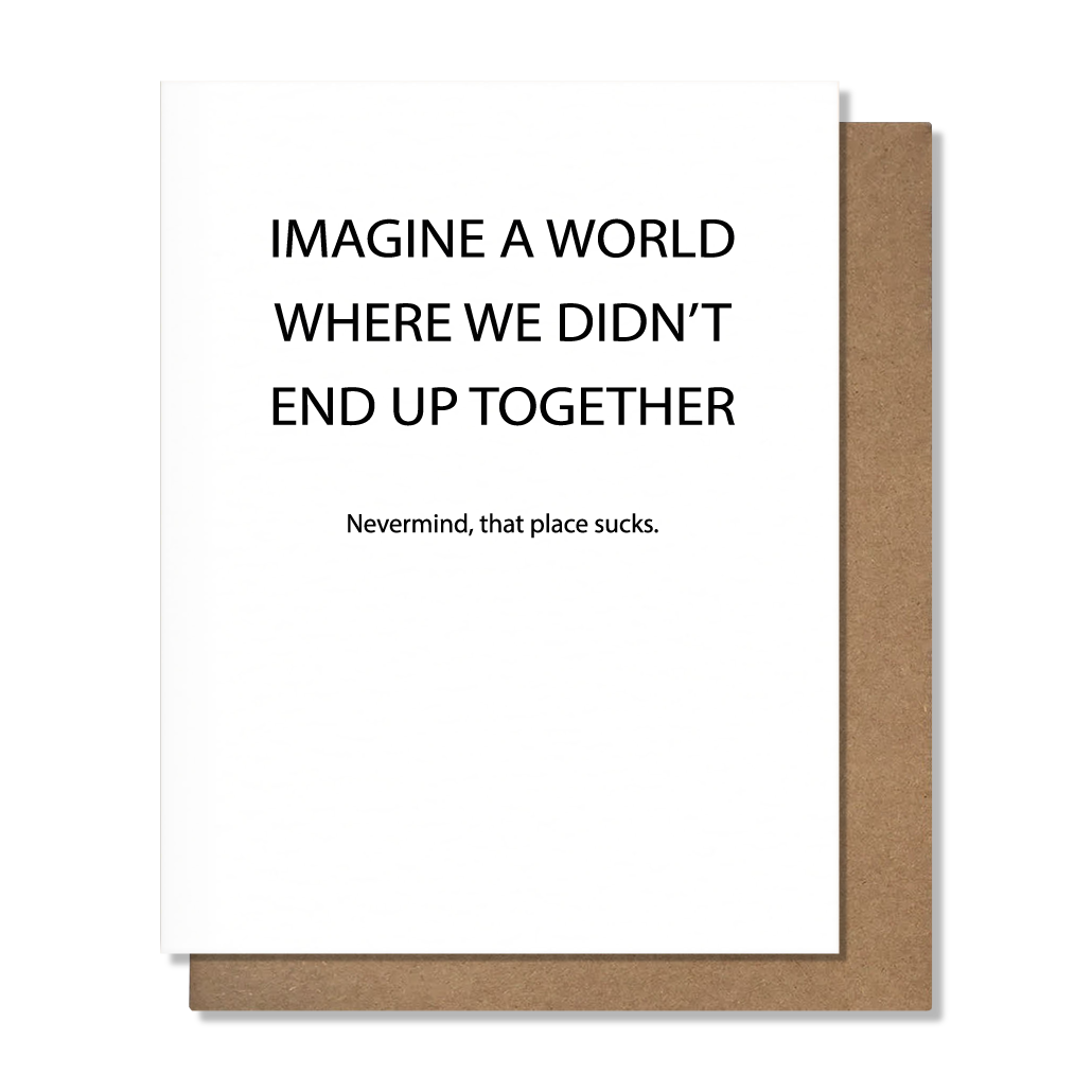 That Place Sucks Card | Pretty Alright Goods